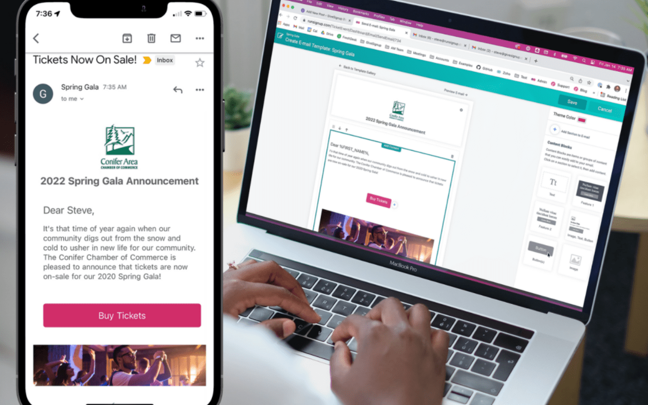 Email Builder Now Available for TicketSignup's Free Email Marketing ...