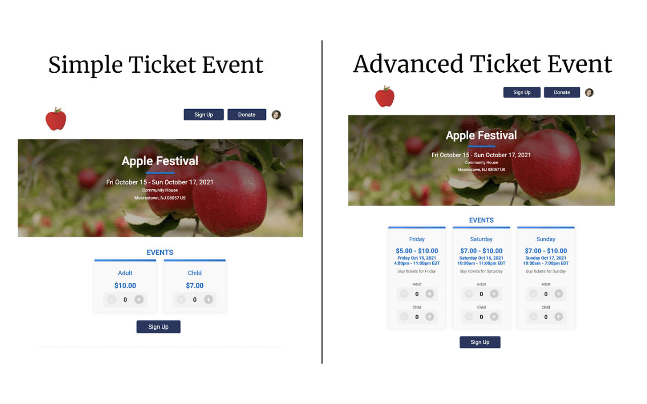 Ticket Event Wizard Update - TicketSignup