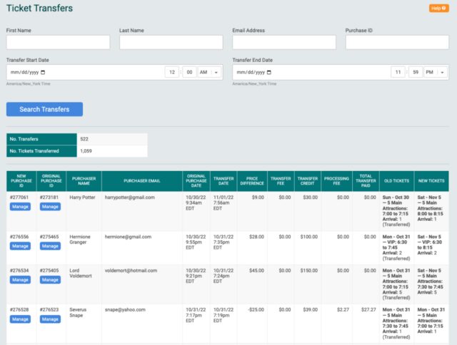 Reports - TicketSignup