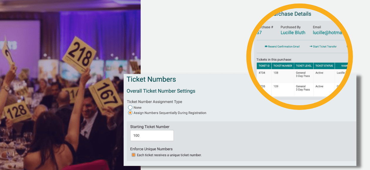 Custom Ticket Numbers - TicketSignup