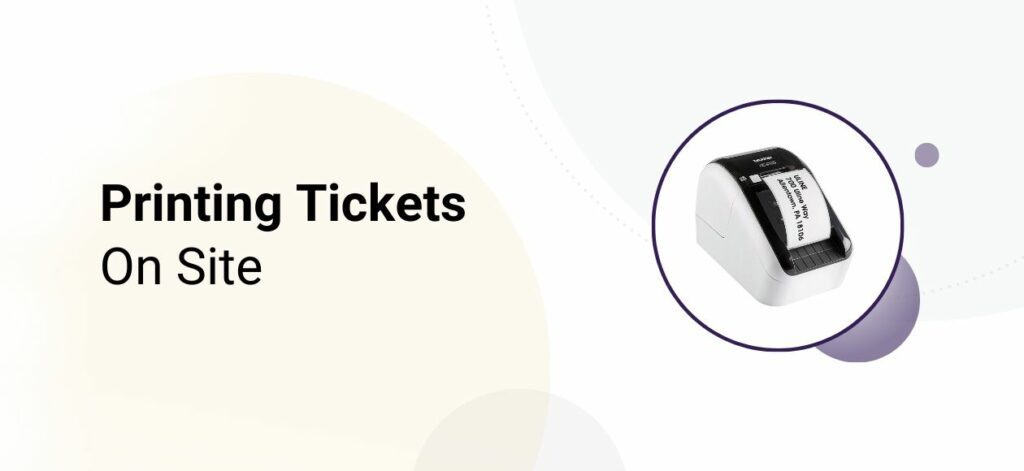 On Site Ticket Sales - TicketSignup