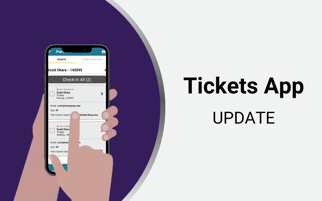 Use the Tickets App for On-site Table Assignments and more in v1.1.31 ...