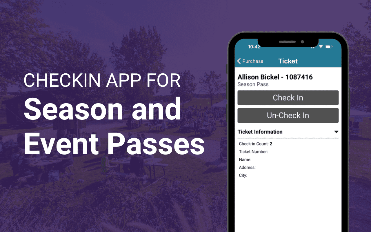 CheckIn App for Season and Event Passes - TicketSignup