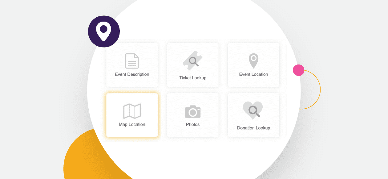 Map Component for Website Builder - TicketSignup