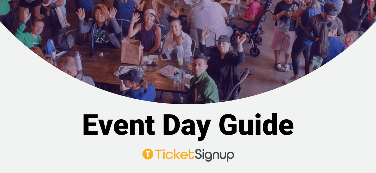 Event Day Guide - TicketSignup
