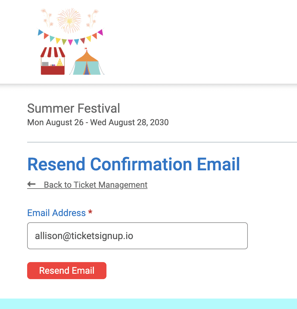 Self-Serve Ticket Management Redesign - TicketSignup