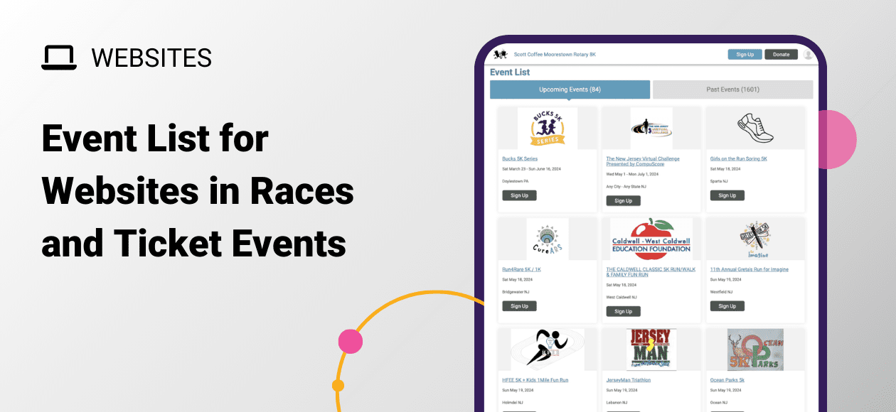 Websites - TicketSignup