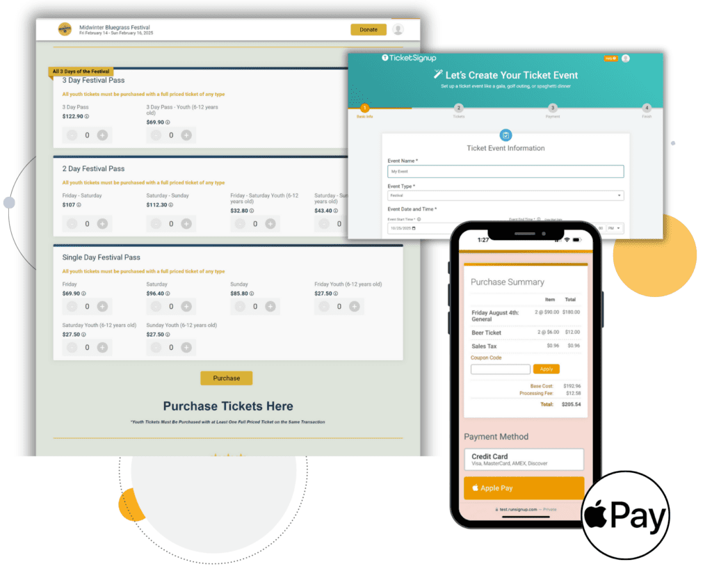 TicketSignup Homepage - TicketSignup